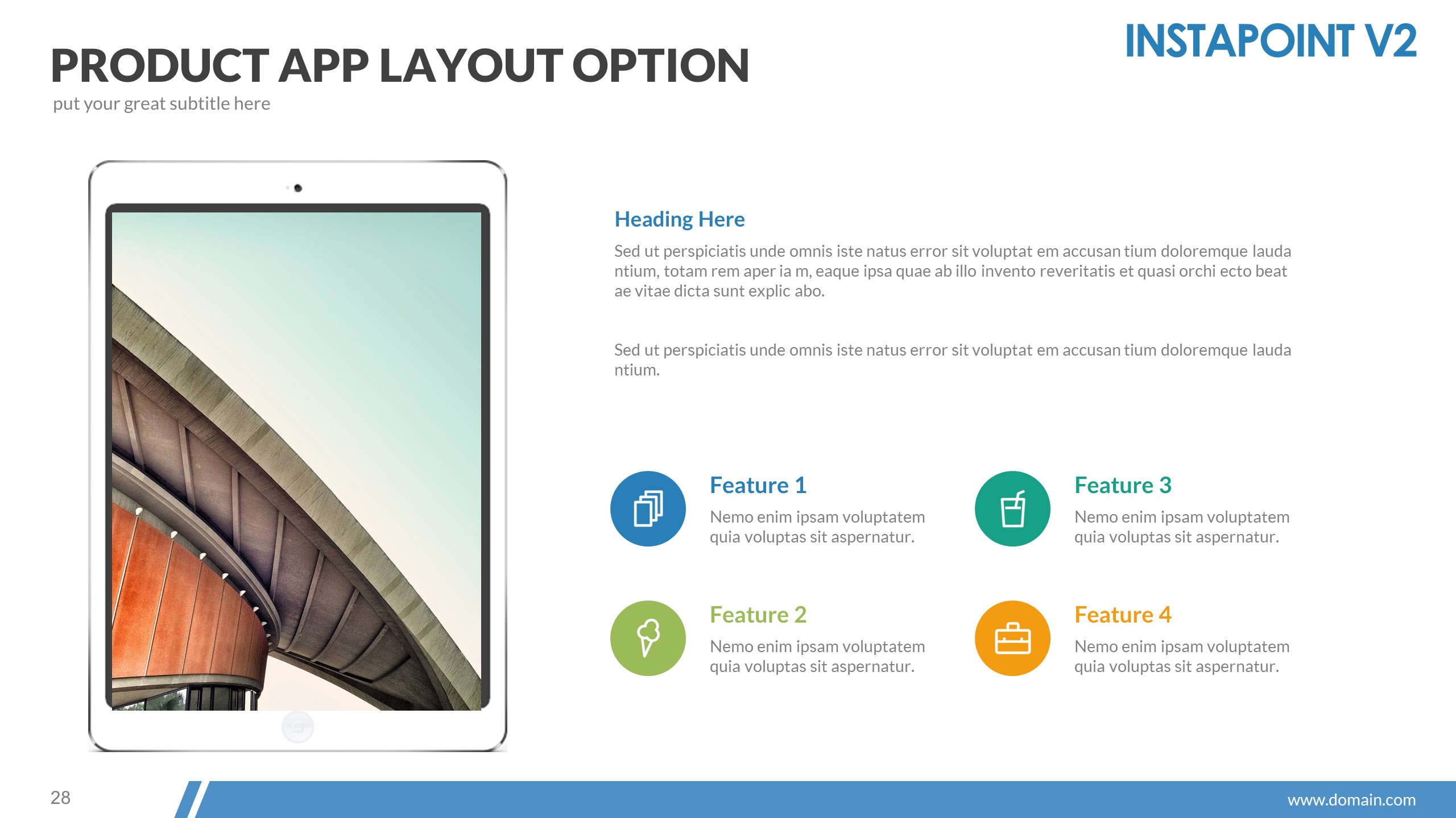 Best Slide Gallery » Instapoint V2 Powerpoint Templates