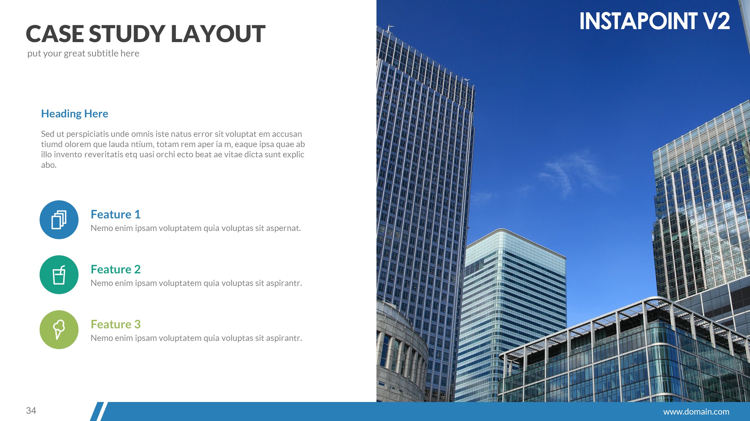 Best Slide Gallery » Instapoint V2 Powerpoint Templates